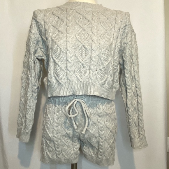 Serene Boutique | Sweaters | Cable Knit 2 Piece Set | Poshmark